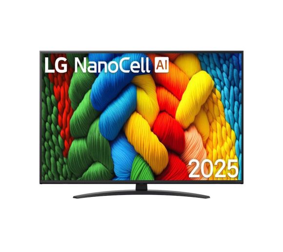 LG - Televizor LG 50NANO81A3A/NanoCell/50"/4K Ultra HD/smart/webOS 25/crna