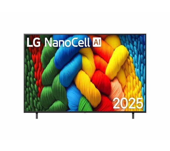 LG - Televizor LG 75NANO80A3B/NanoCell/75"/4K Ultra HD/smart/webOS 25/crna