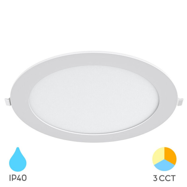 BRAYTRON led panel BRY-SMD-CRP-18W-RND-8INC-WHT-3IN1