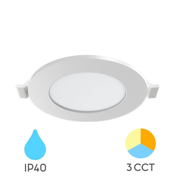 BRAYTRON led panel BRY-SMD-CRP-3W-RND-3INC-WHT-3IN1