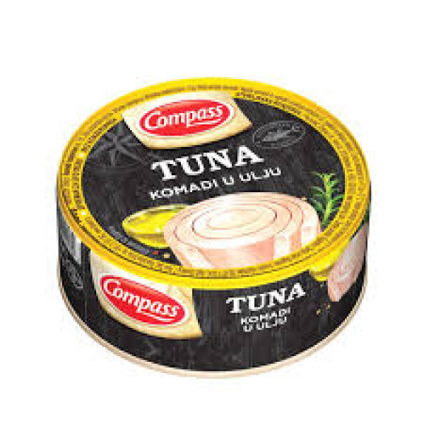 *#Compass tuna komadi u ulju 160g