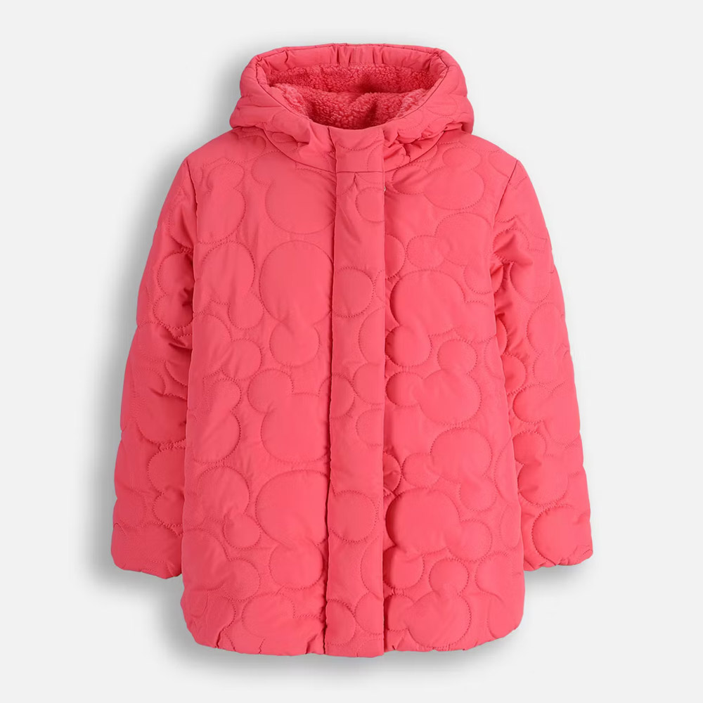 COCCODRILLO OUTERWEAR GIRL KIDS zimska pink jakna
