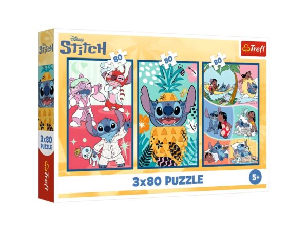 Puzzle 3*80 Lilo&Stitch