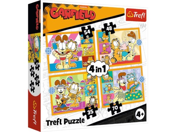Puzzle 4u1 Garfild