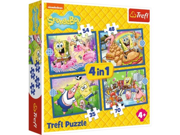 Puzzle 4u1 Sunđer bob