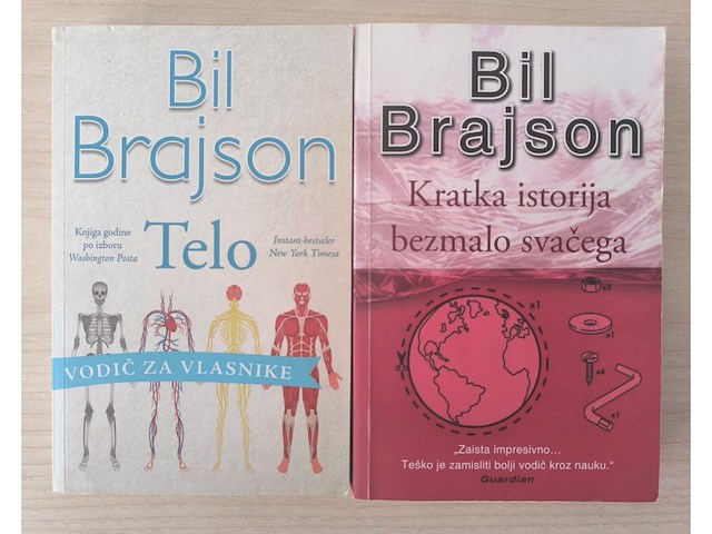 Bil Brajson – 2 knjige