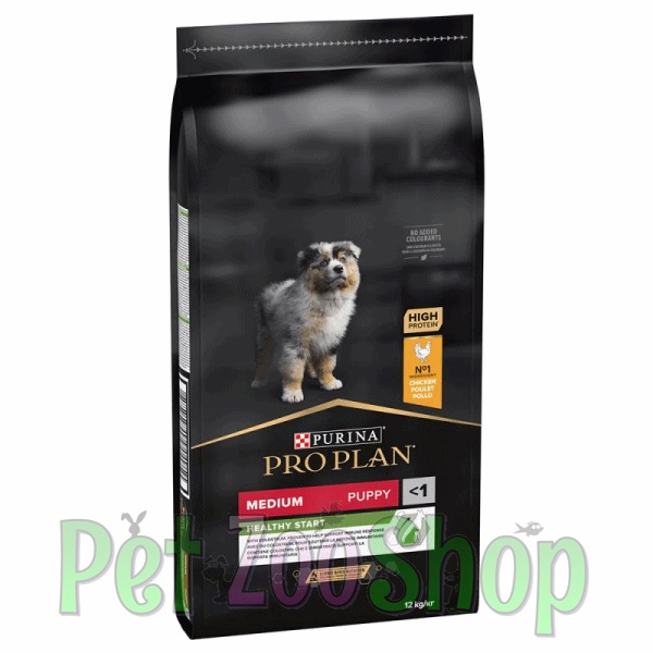 Purina Pro Plan Puppy Medium, Piletina – Potpuna Hrana za Štence Srednjih Rasa