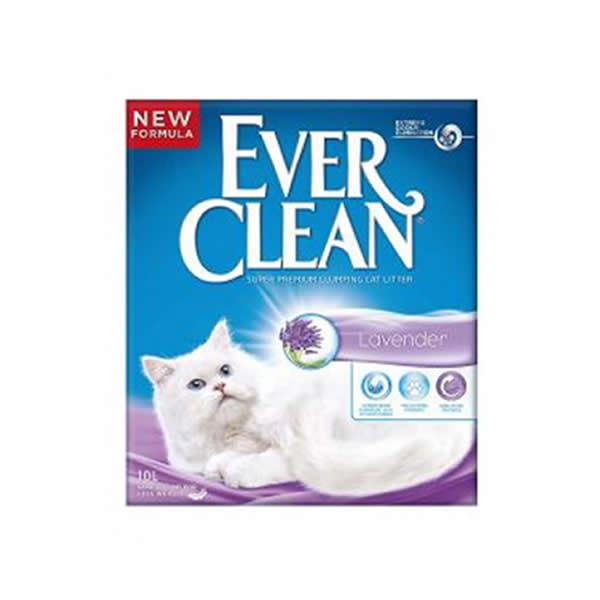 Ever Clean Pesak (posip) za mačke Fresh Lavander Carbon Plus