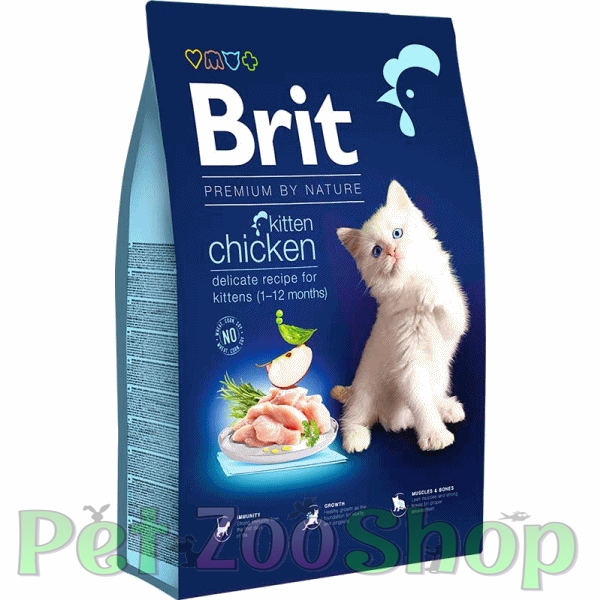 BRIT PREMIUM KITTEN Hrana za mačiće, Piletina 800g