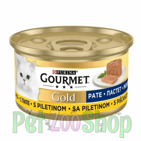 Gourmet Gold Konzerva za Mačke Pašteta Piletina 85g