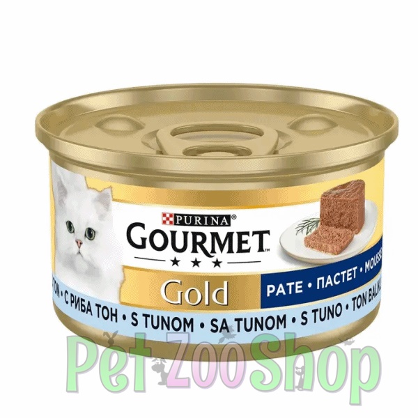 Gourmet Gold Mousse tuna 85 g – pašteta za mačke