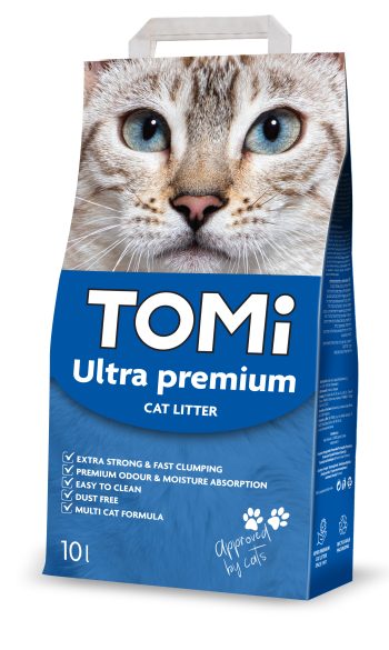 TOMI Ultra Premium posip za mačke 5L / 10L
