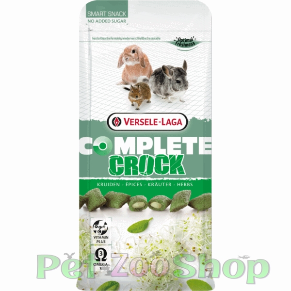 Poslastica za zečeve i ostale glodare COMPLETE CROCK HERBS Versele Laga 50g