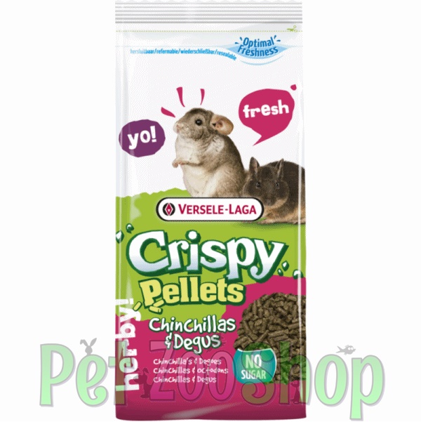 Versele Laga Crispy Pellets Chinchillas & Degus 1kg