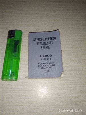 Srpskohrvatsko italijanski rečnik 10000 reči