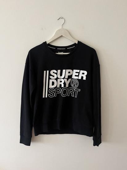 SuperDry crni duks, L