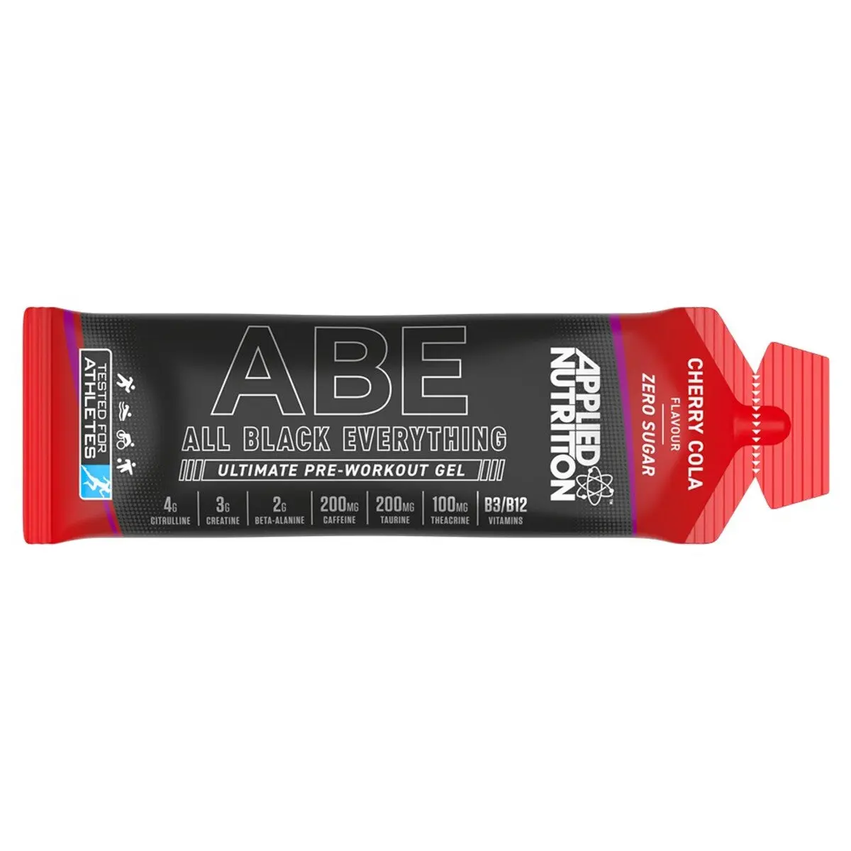 Applied Nutrition Pre-workout Gel ABE, Višnja kola, 60g