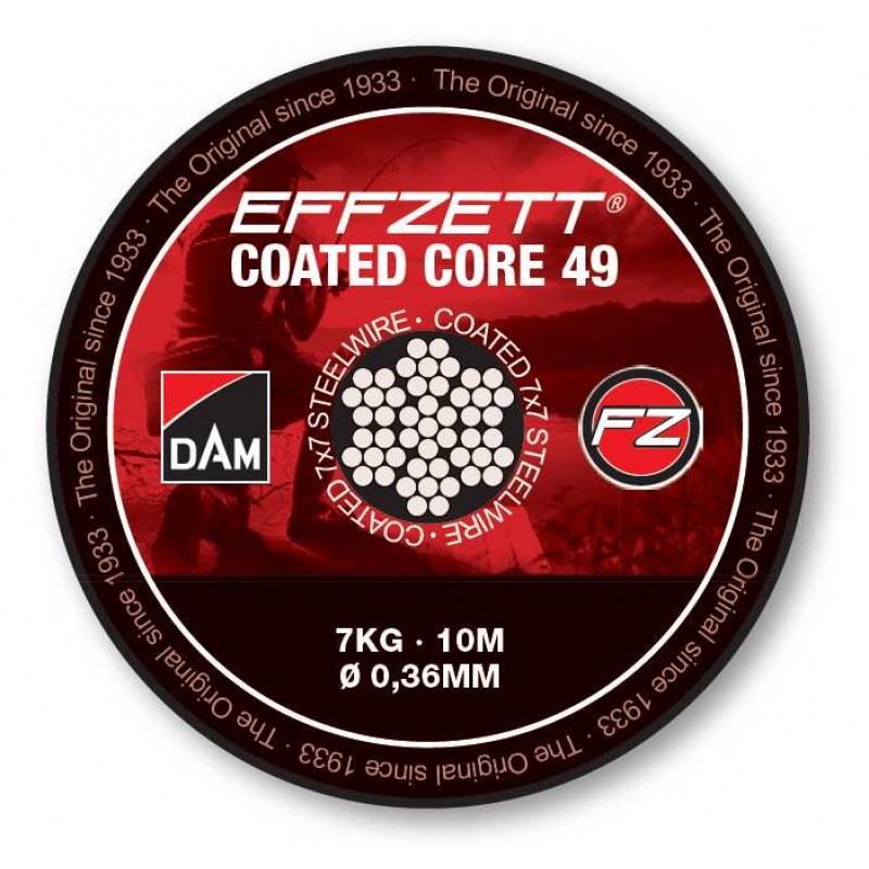 DAM Effzett Coated Core 7x7 sajlica 10m