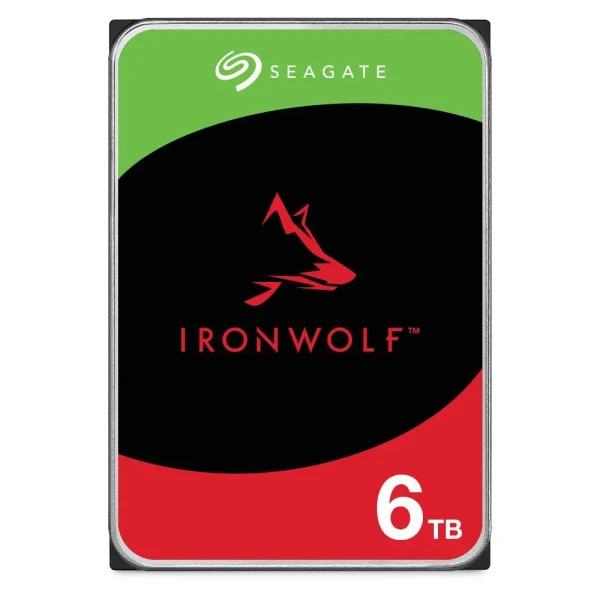 HARD DISK 6TB SATA3 SEAGATE IRONWOLF 7200RPM 256MB ST6000VN006