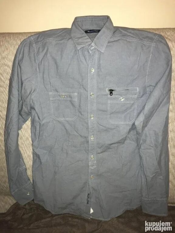 Original Massimo Dutti kosulja M KAO NOVA 100% cotton Ramena 45cm