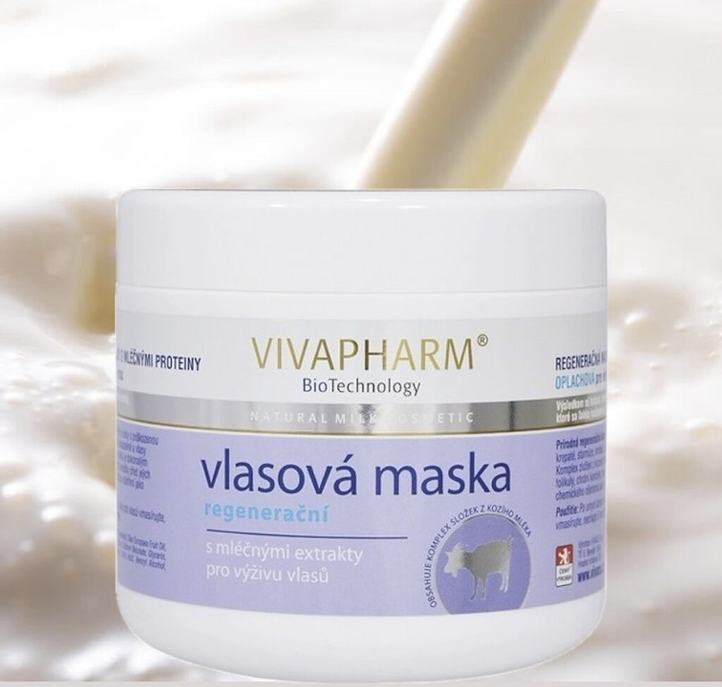 VIVAPHARM BioTechnology – Regenerativna maska za kosu sa mlečnim