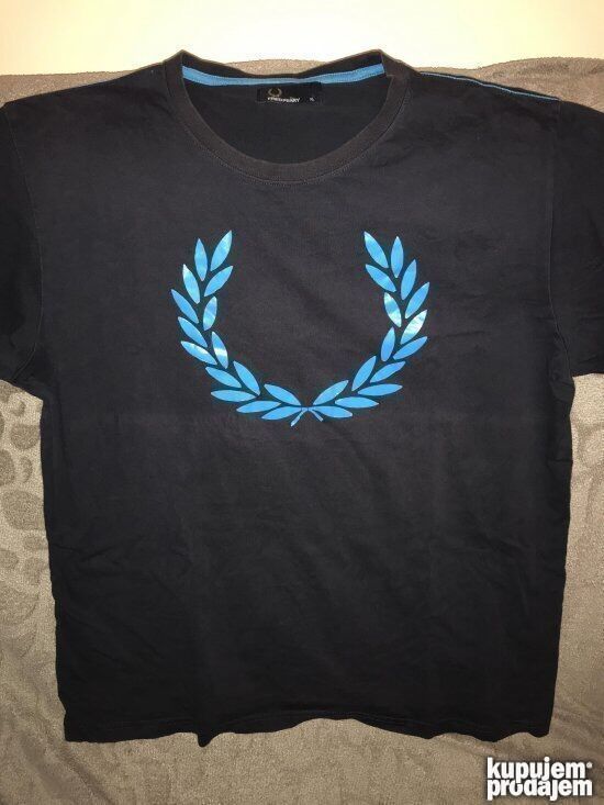 Men's T-shirt Fred Perry, bоја - Tamnoplava