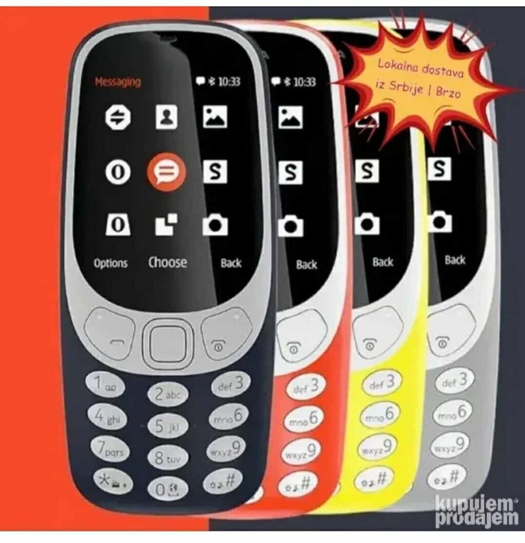 Nokia 3310 Jednostavan i pouzdan mobilni telefon sa dugmićima