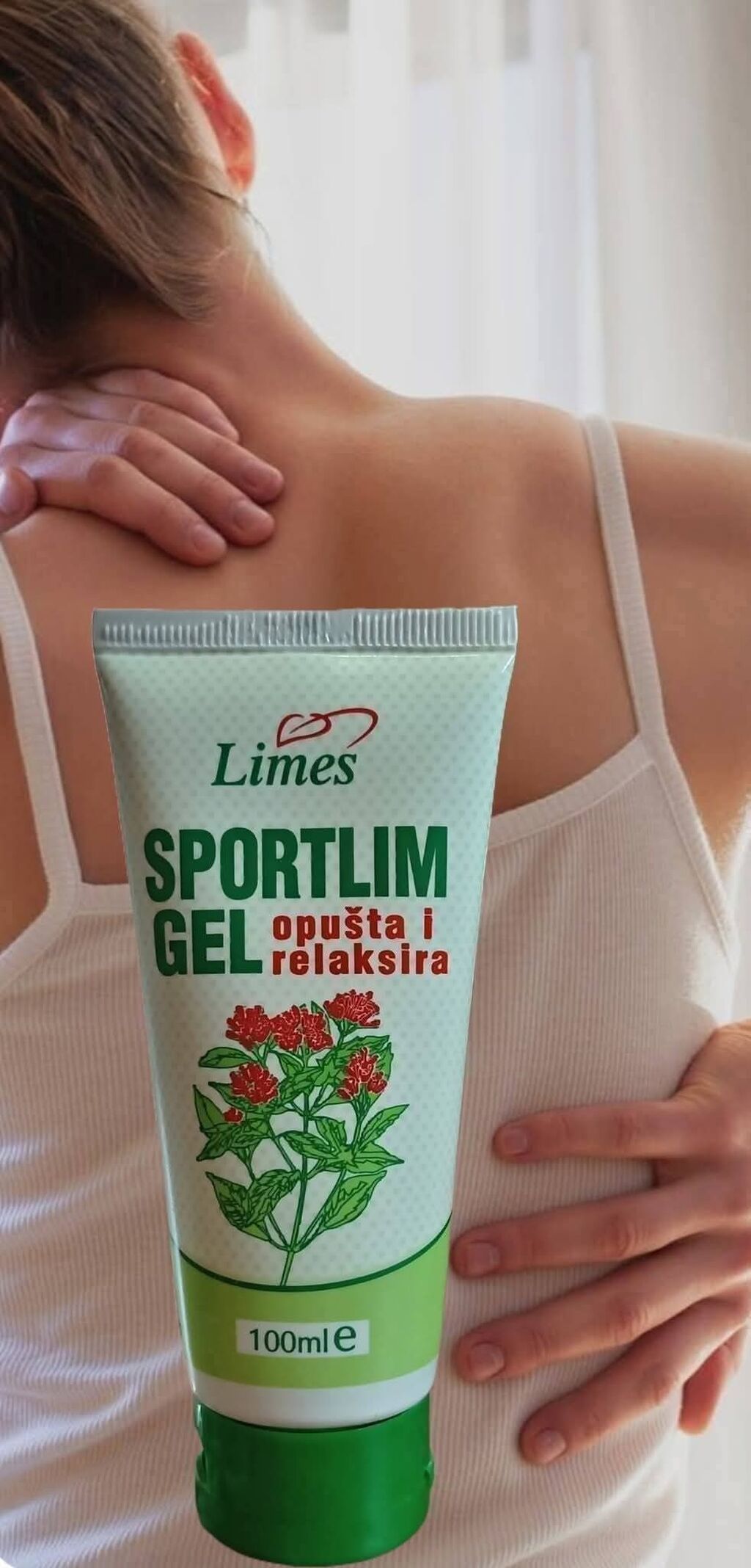 Limes SPORTLIM gel – opušta i relaksira. Gel za mišiće i zglobove