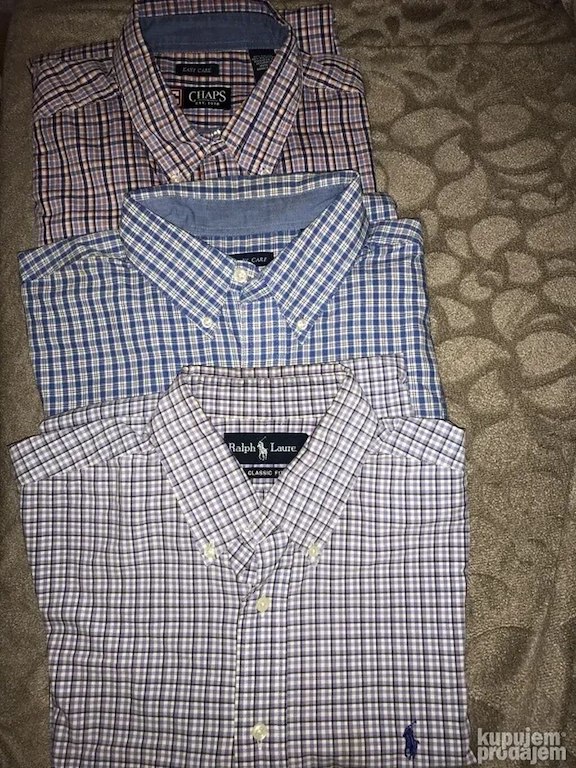 Original Ralph Lauren kosulje L / XL NOVE 3 komada Prva slika 2,3