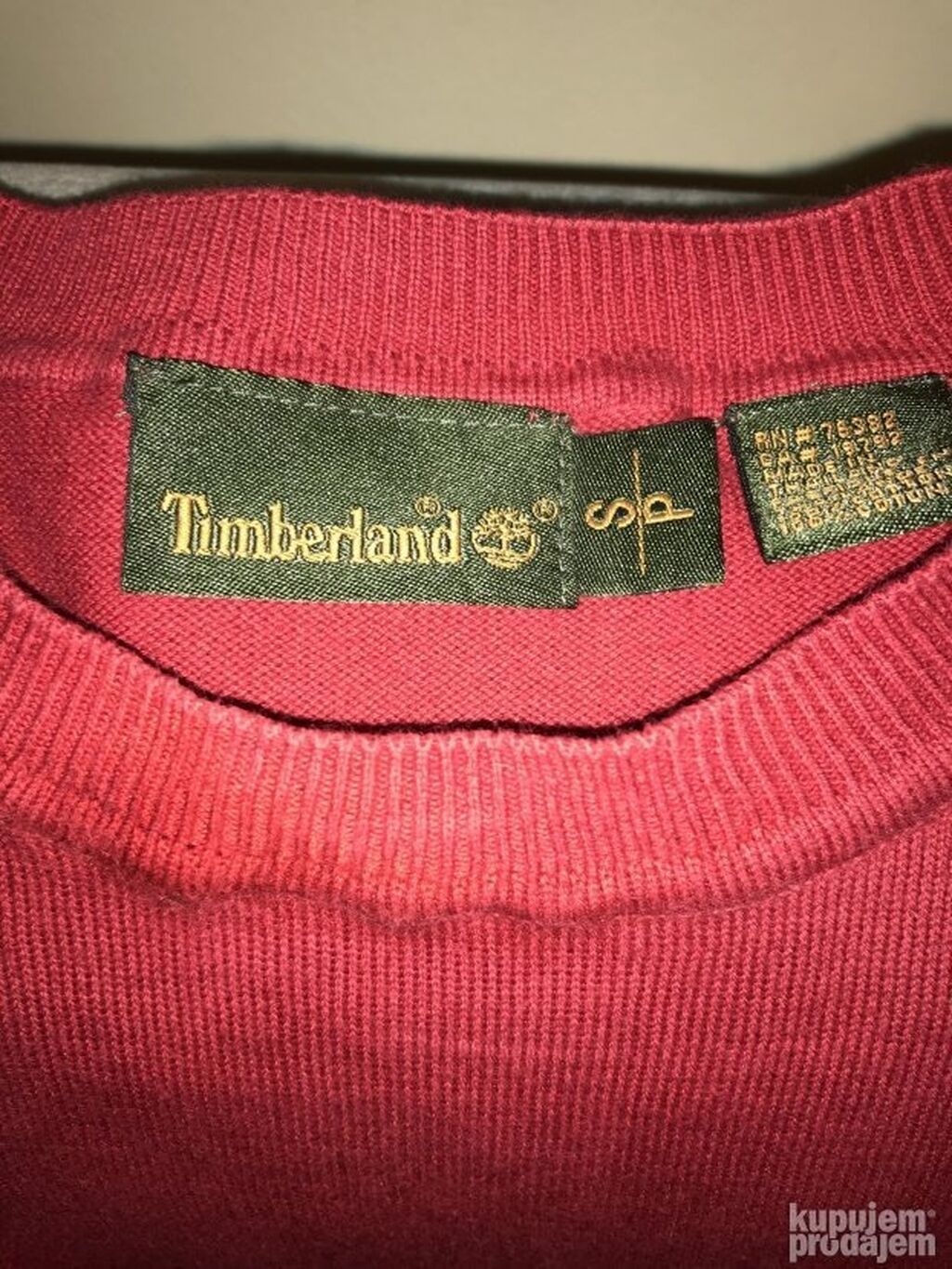 Original Timberland dzemper L 100% cotton Ramena 47cm, duzina 70cm