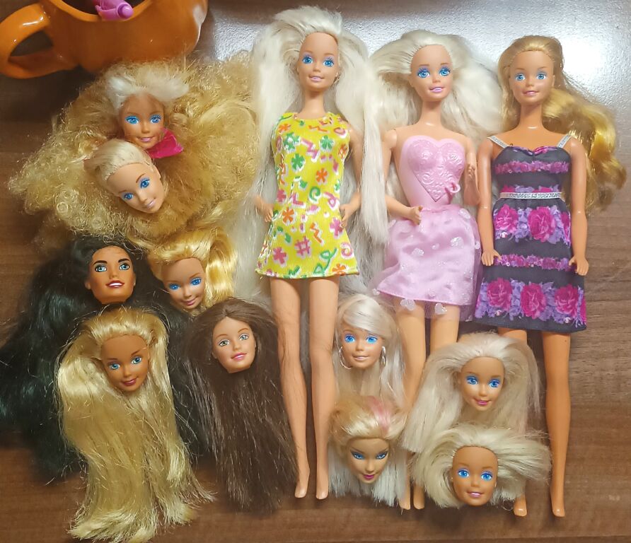 Lutke i glave Barbie Mattel na prodaju. Samo ovako kao lot za 2900din