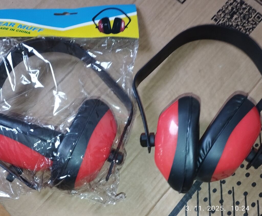 Antifonske zaštitne slušalice (Ear Muff) jedne su nove druge su samo