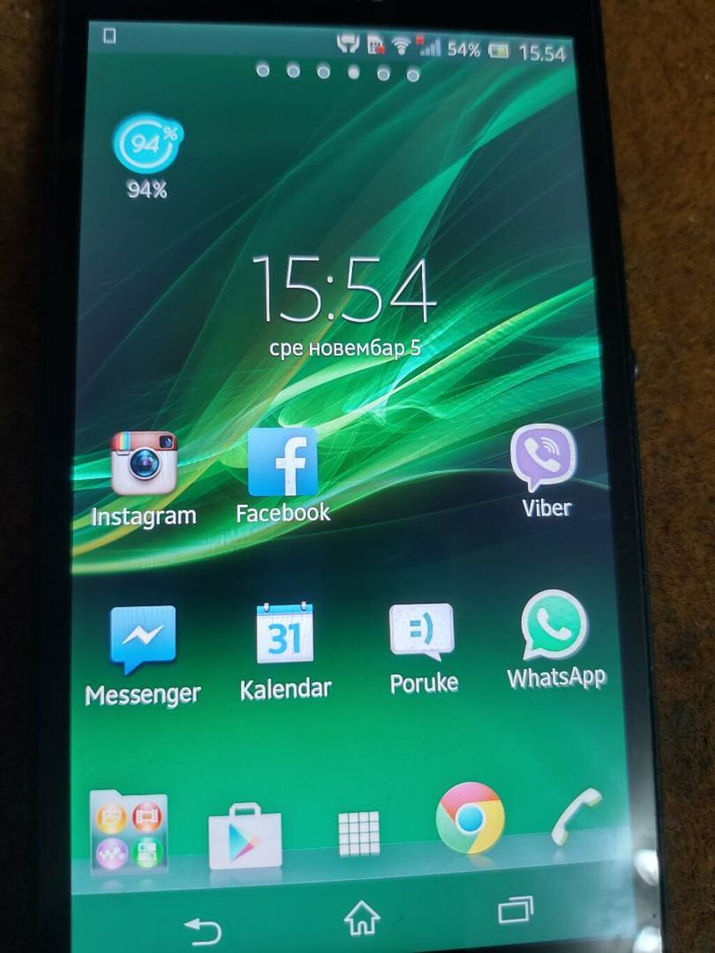 Sony Xperia Z, bоја - Crna