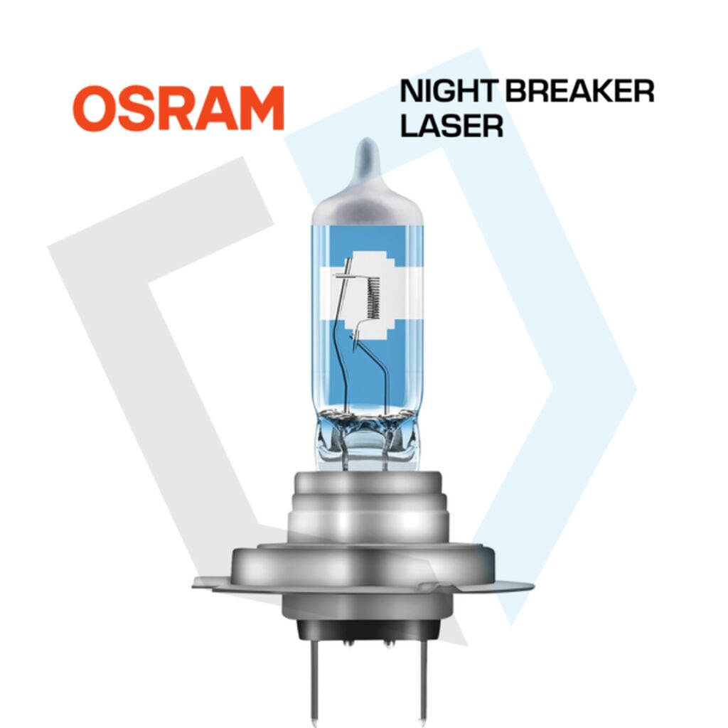 Auto sijalica Osram Night Breaker Laser 12V H7 55W daje do 150% više