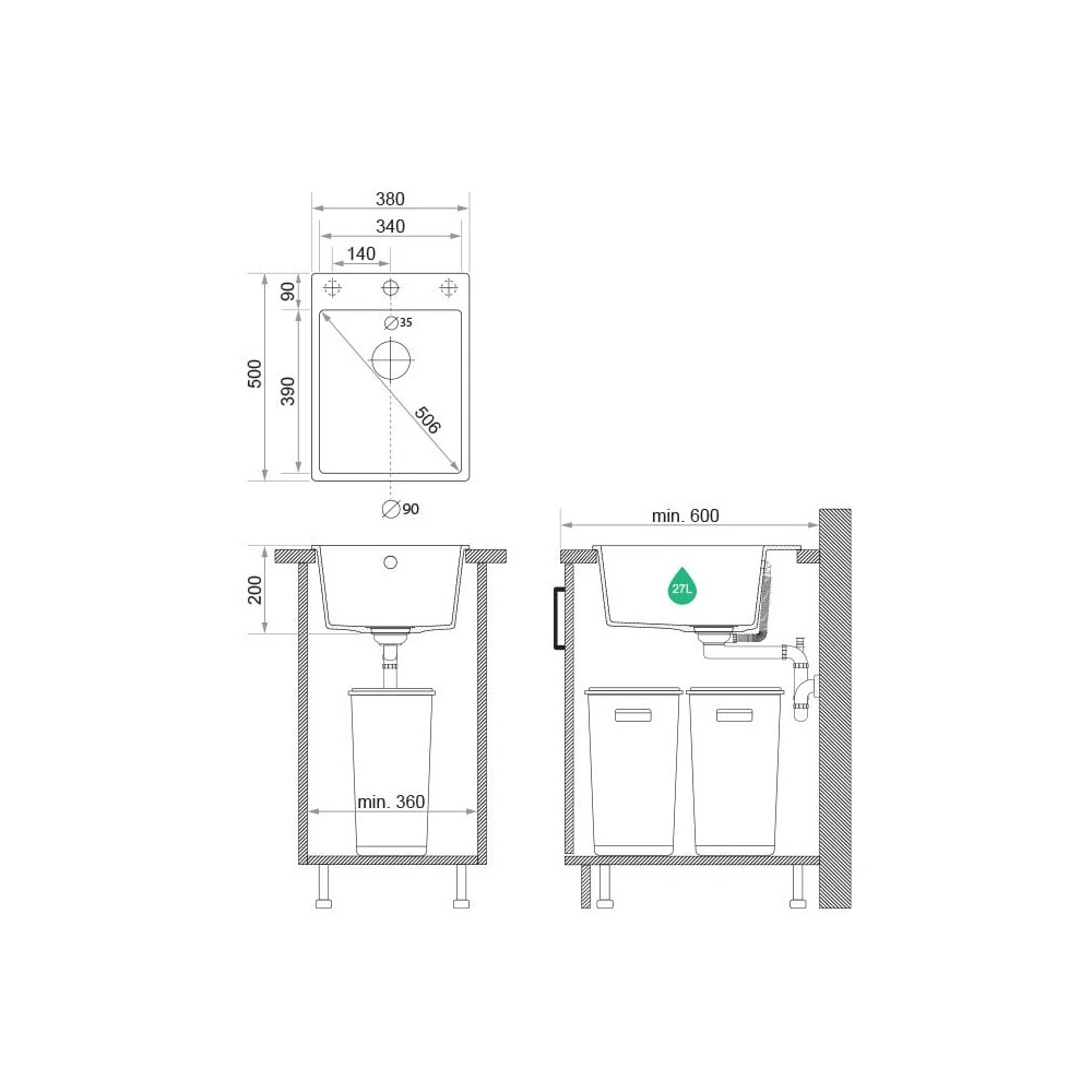 Kando sudopera RIGA 40 MYAKC-A0