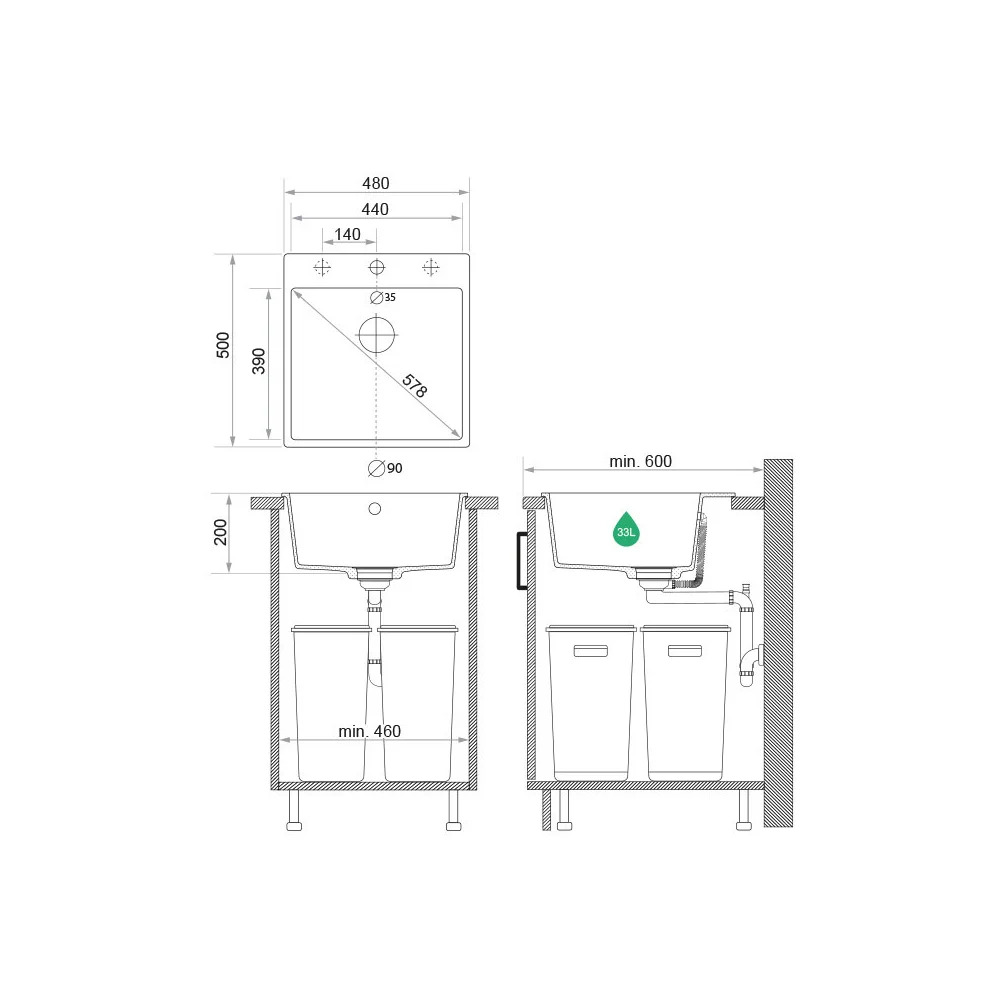 Kando sudopera RIGA 50 MY5KC-A0