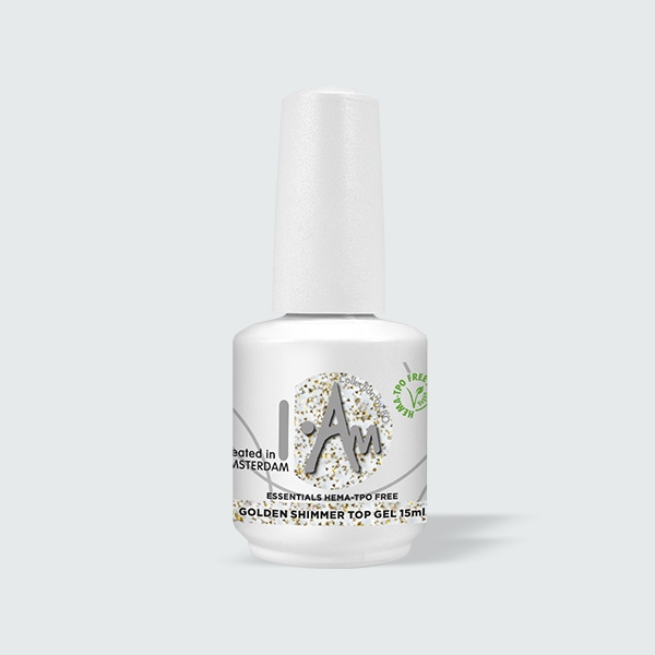 Završni sjaj za gel i gellak I.Am by BO "Golden Shimmer " 15ml