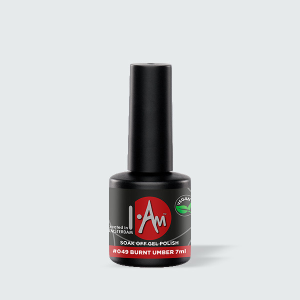 Gel lak za nokte I.Am 049 "Burnt umber" - 7 ml