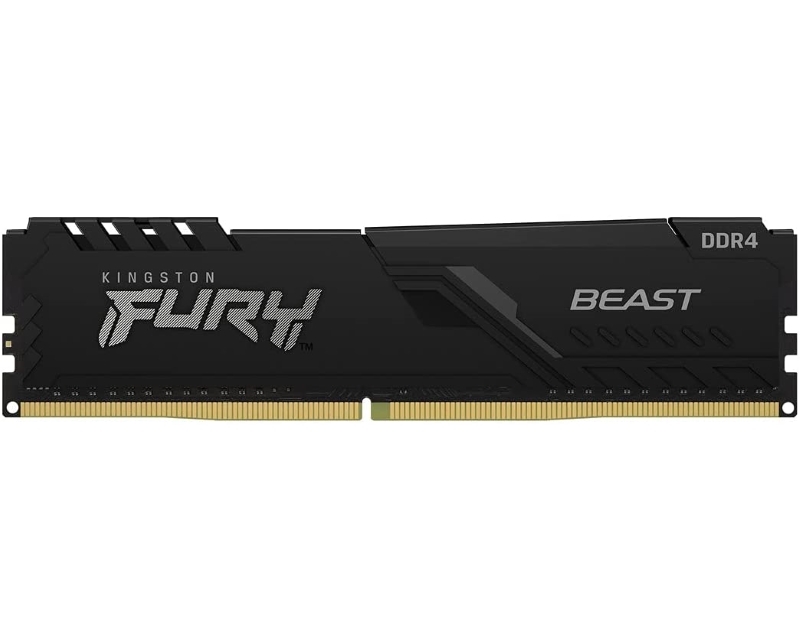 KINGSTON RAM Memorija DIMM DDR4 16GB 3200MT/s KF432C16BB/16 Fury Beast BlackID EK000781655