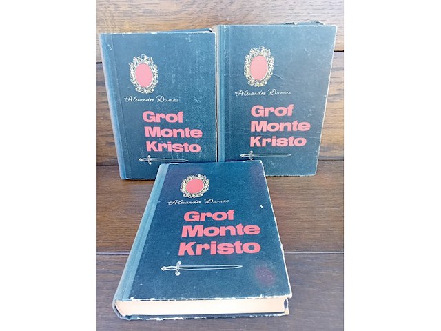 Grof Monte Kristo 3 knjige