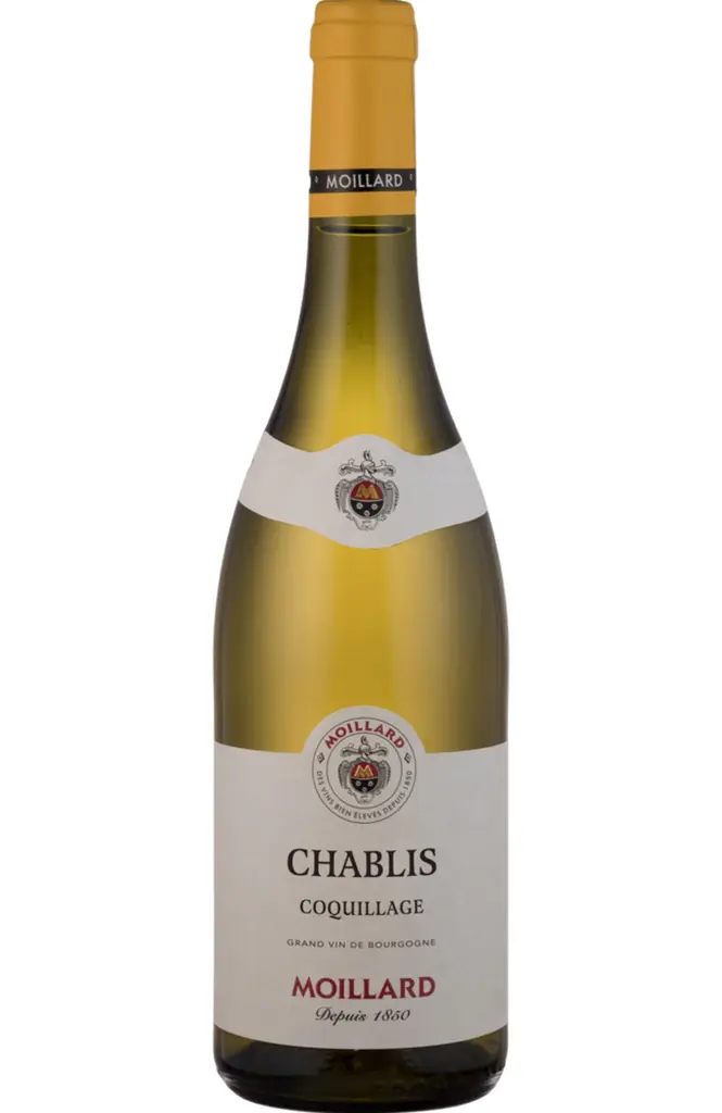 Moillard Suvo belo vino Chablis Coquillage, 0.75 l