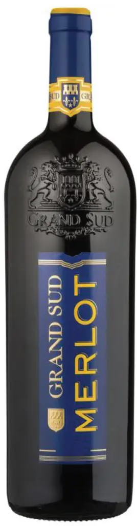Grand Sud Suvo crveno vino Merlot, 1 l