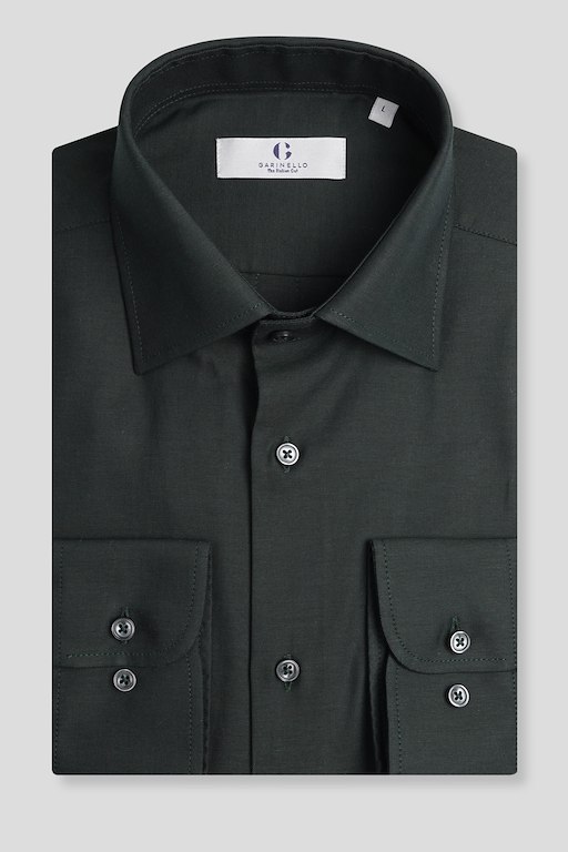 Tamnozelena košulja slim fit (761J)
