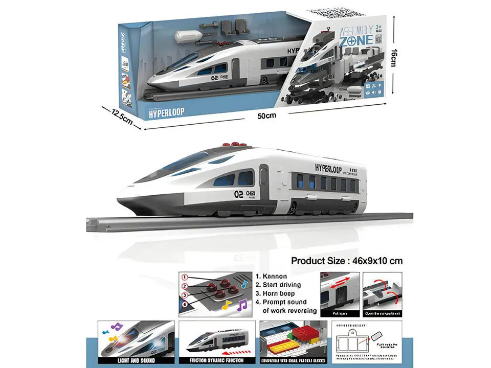 Igračka Voz i stanica Hyperloop