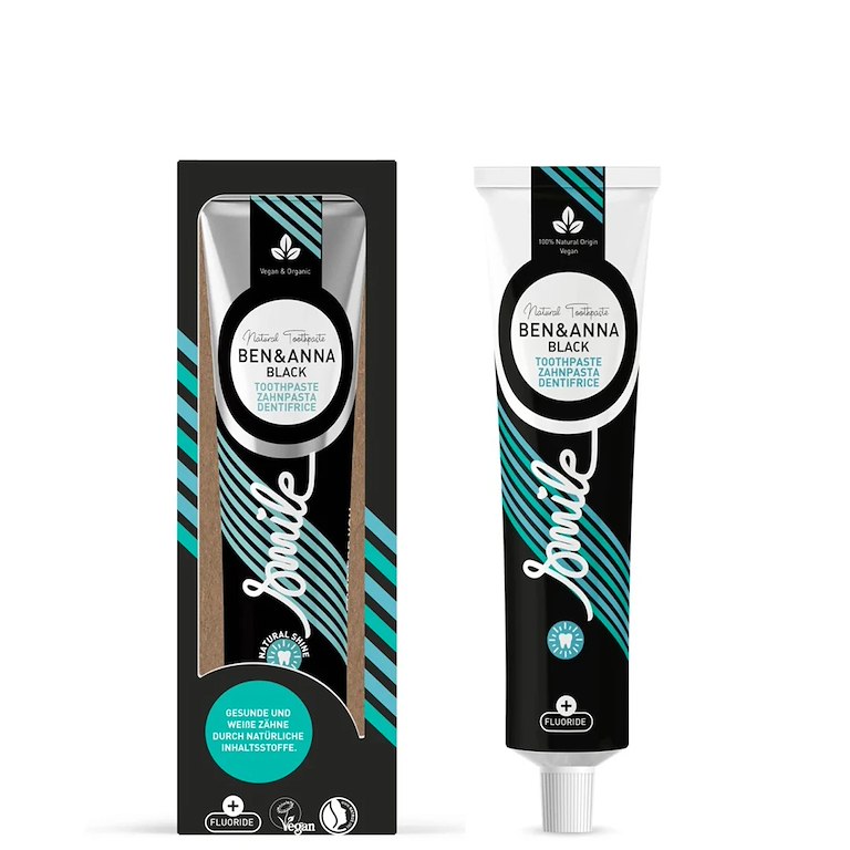 BEN & ANNA PRIRODNA PASTA ZA ZUBE 75ML TUBA BLACK