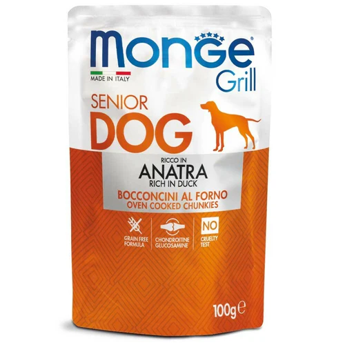 Monge Dog Grill sos pačetina za starije pse 100g