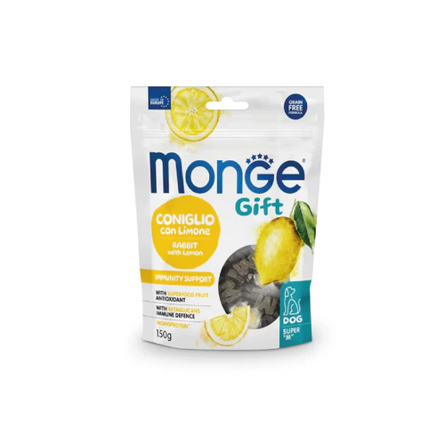 Monge Super M Immunity support poslastica za pse zečetina sa limunom 150gr