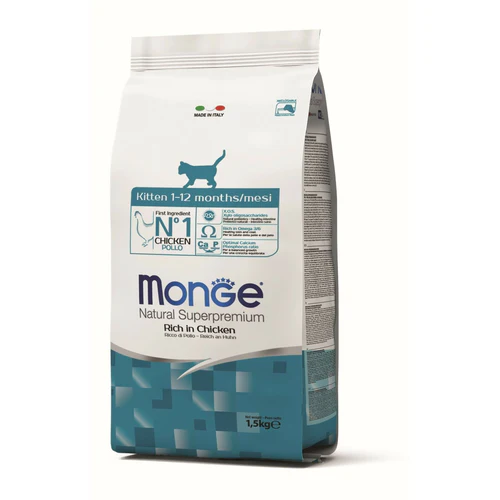 MONGE Hrana za mačke KITTEN, 1,5kg