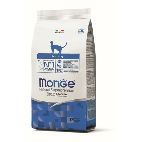 MONGE Hrana za mačke, Urinary, 1,5kg