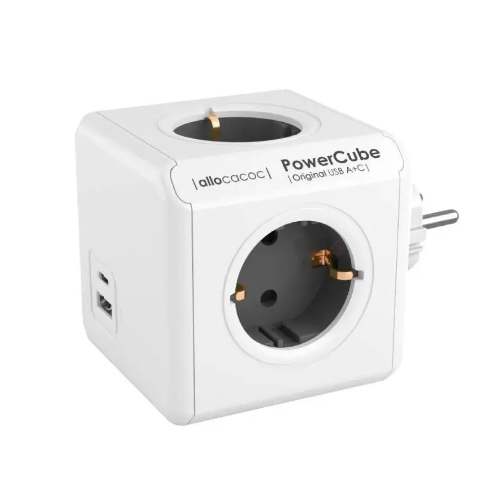 ALLOCACOC PowerCube 4xSchuko + USB A+C